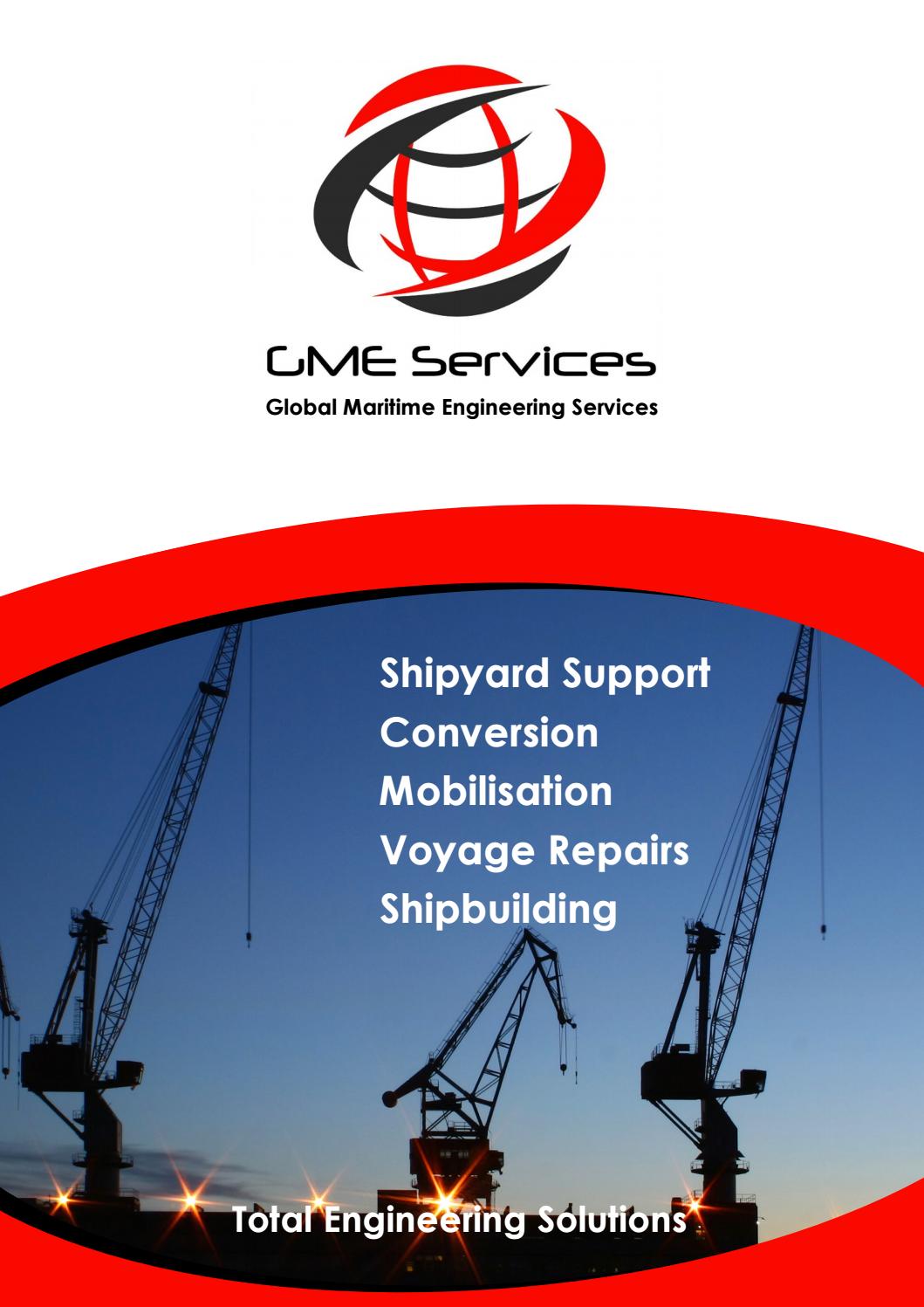 SHIPPING BROCHURE by gmeservices - Issuu
