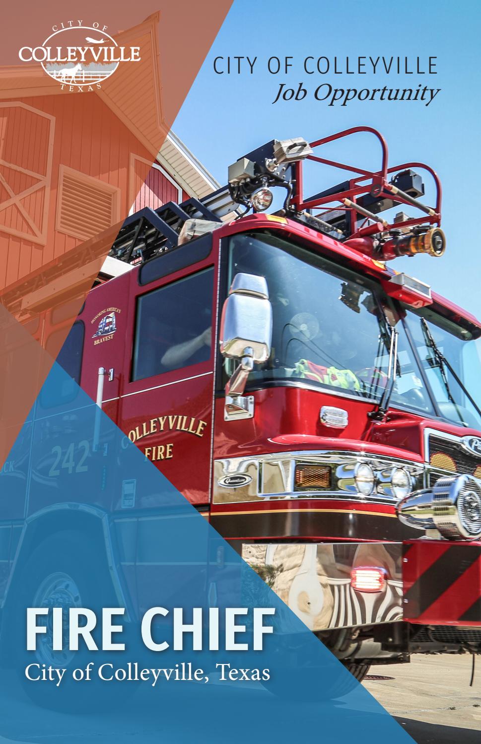 Fire Chief - City of Colleyville by City of Colleyville - Issuu