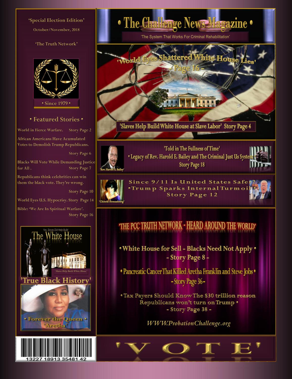 The Challenge News Magazine October-November Edition by Harold Bailey ...