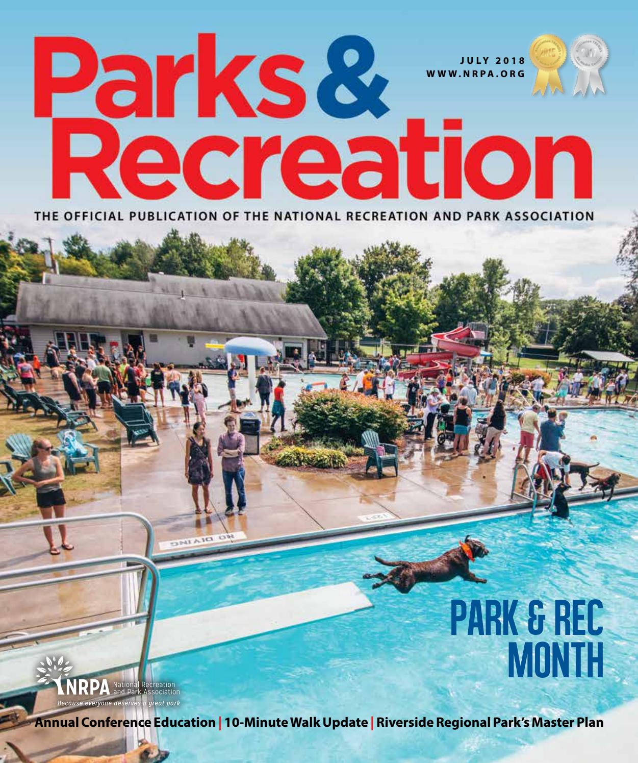 Parks & Recreation Magazine July 2018 by Creative By Design - Issuu