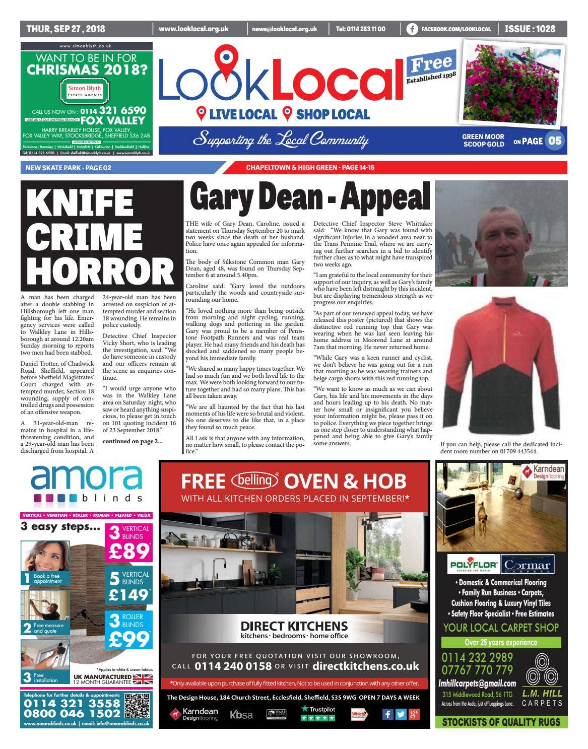 Issue 1028 Thursday 27 September 2018 by Look Local Newspaper - Issuu