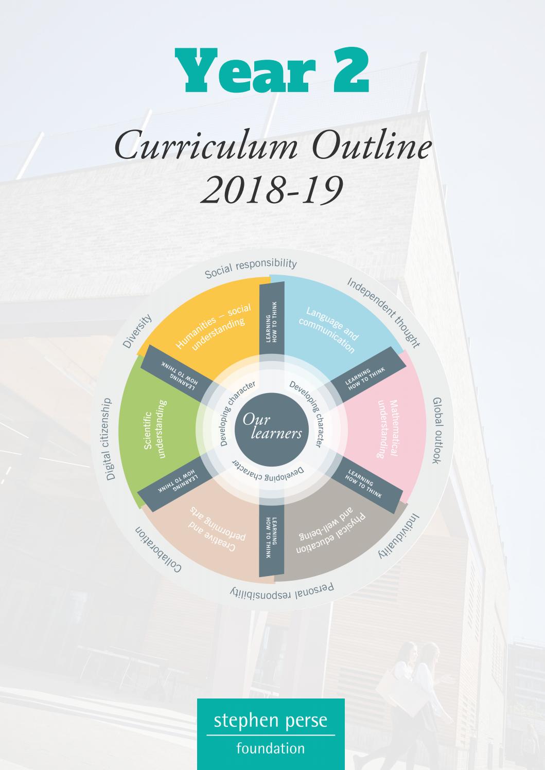 Year 2 Curriculum Outline 2018-19 by Stephen Perse Foundation - Issuu