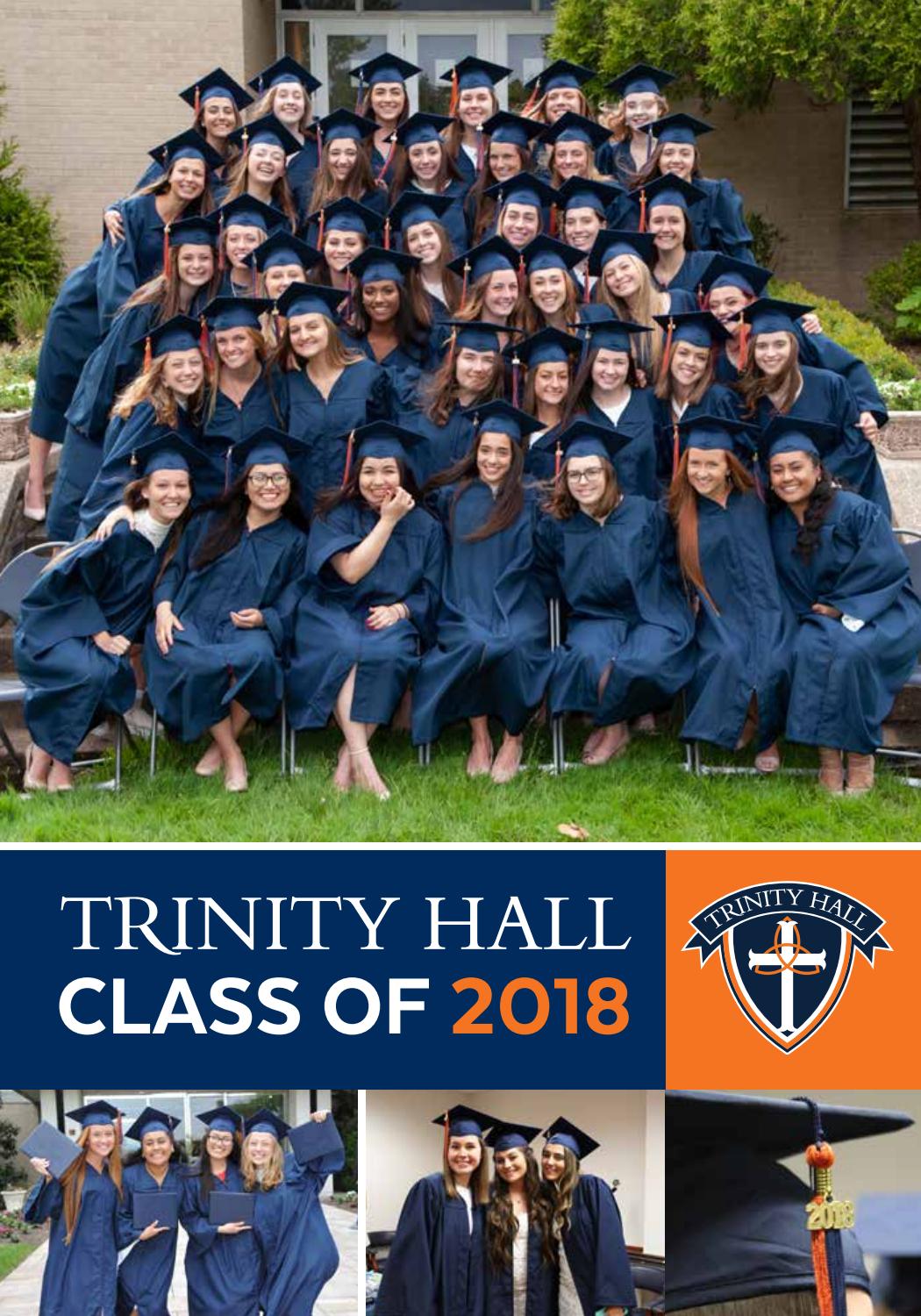 Trinity Hall Class of 2018 by Trinity Hall - Issuu