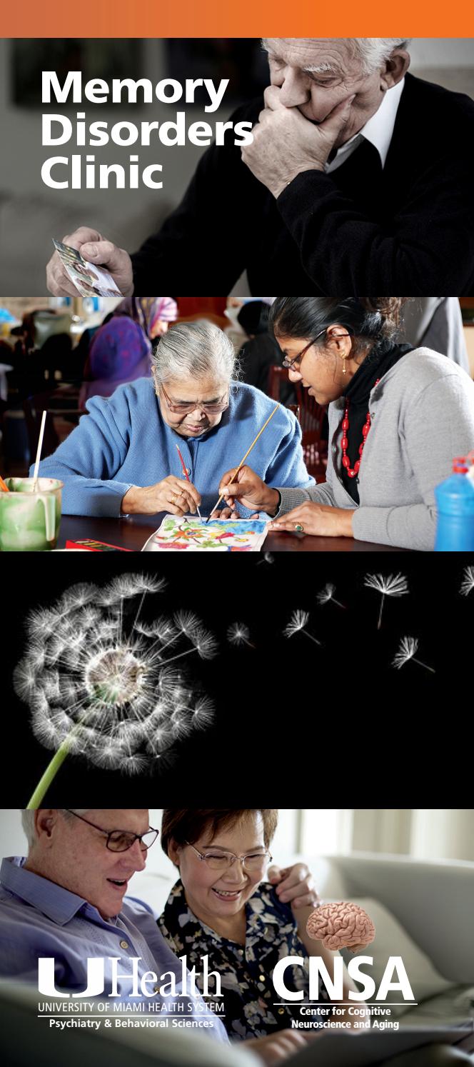 Memory Disorders Clinic by University of Miami Department of Psychiatry ...