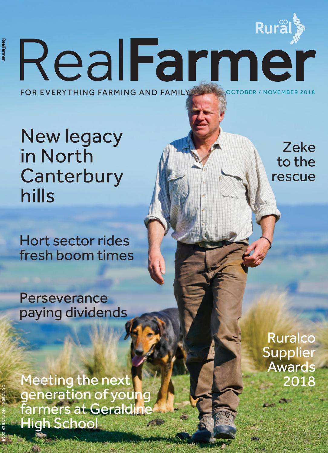Real Farmer October November 2018 by Ruralco - Issuu