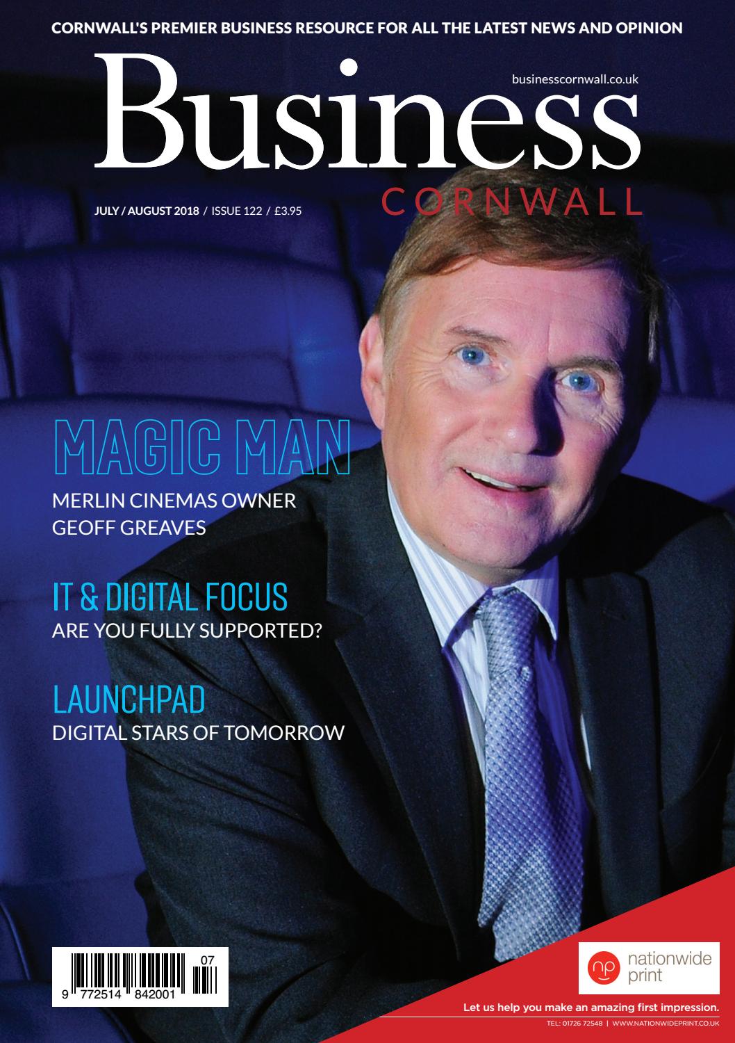 Business Cornwall July/Aug 2018 by Business Cornwall - Issuu