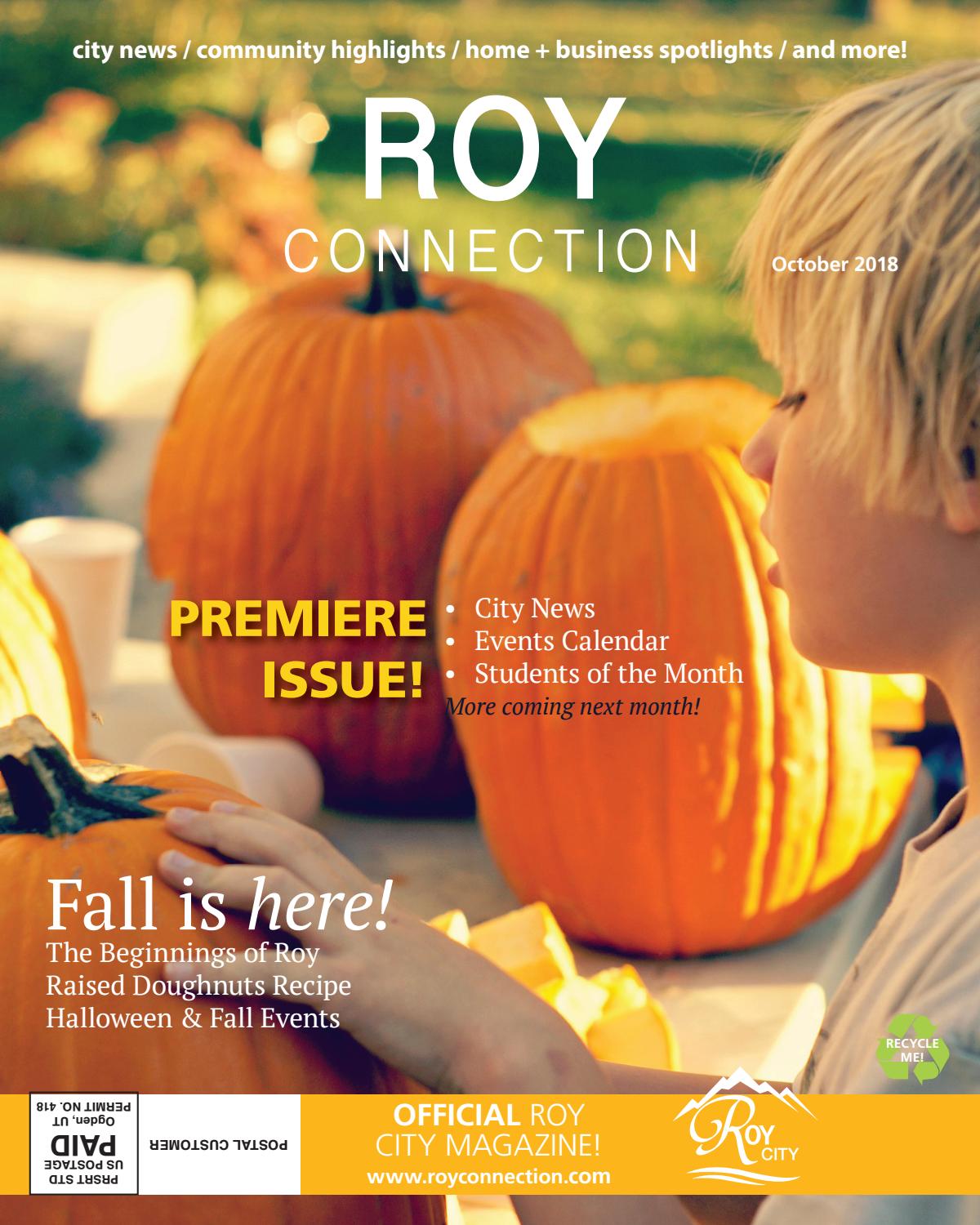 Roy Connection October 2018 Premier Issue by Connection Publishing - Issuu