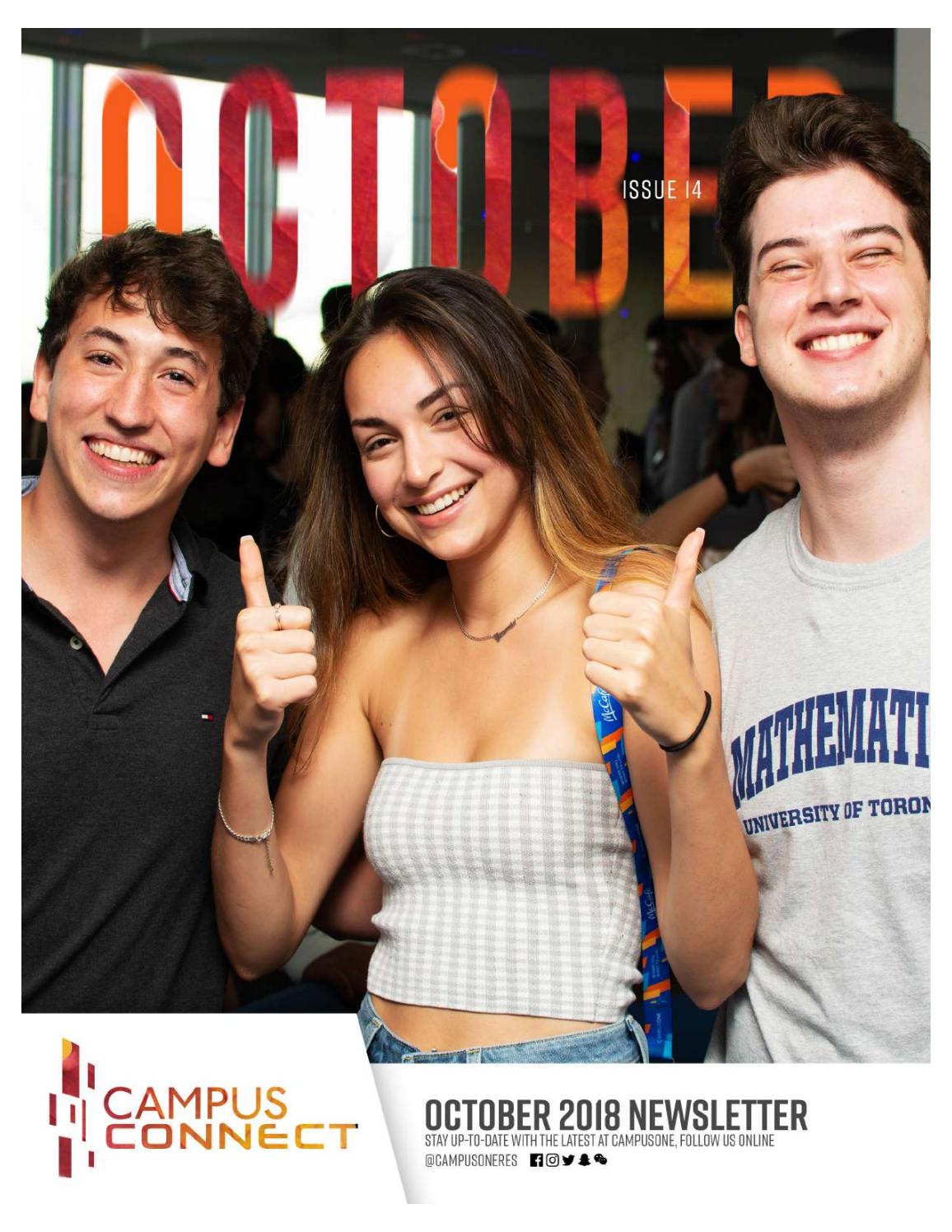 CampusOne - October's Newsletter by Canadian Campus Communities - Issuu