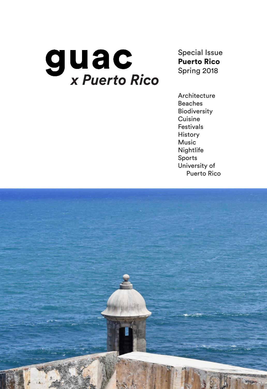 Guac Magazine - Puerto Rico Special by Guac Magazine - Issuu