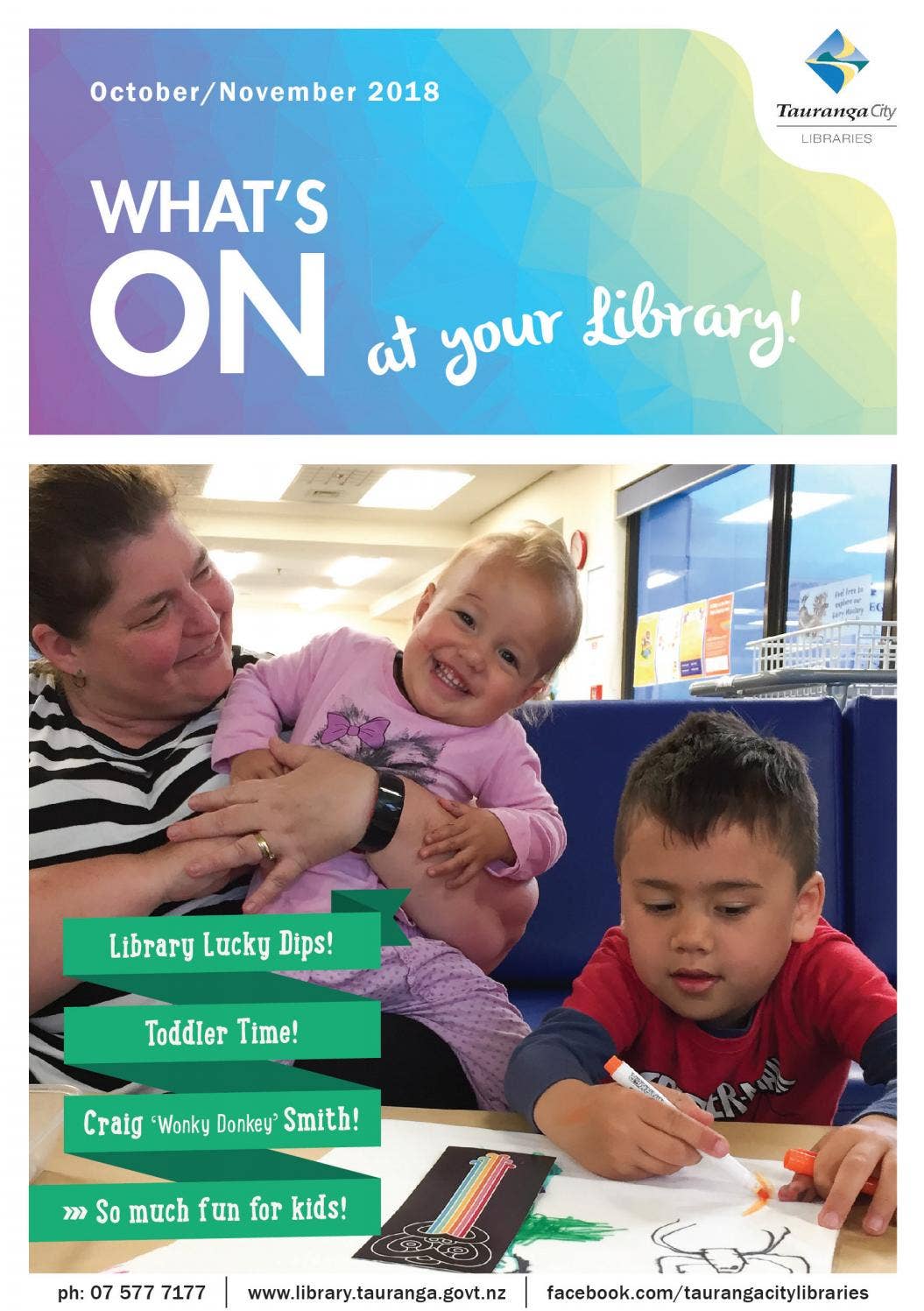What's On at your Library October/November Edition by Tauranga City ...