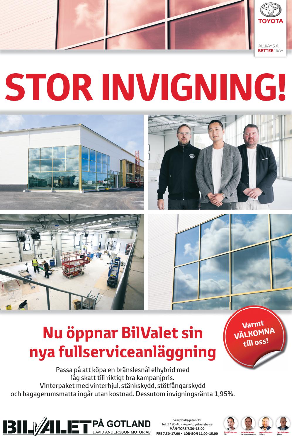 Stor invigning på Bilvalet by NTM Digital Produktion - Issuu