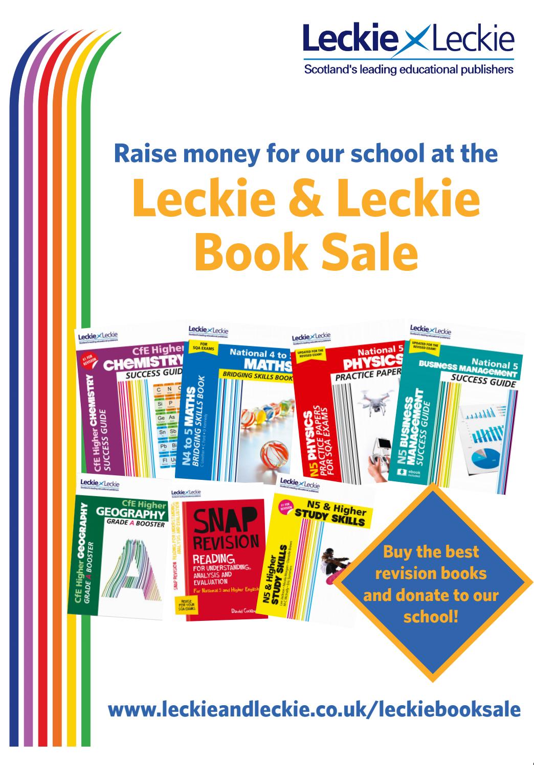 Leckie and Leckie Book Sale Poster by Collins - Issuu