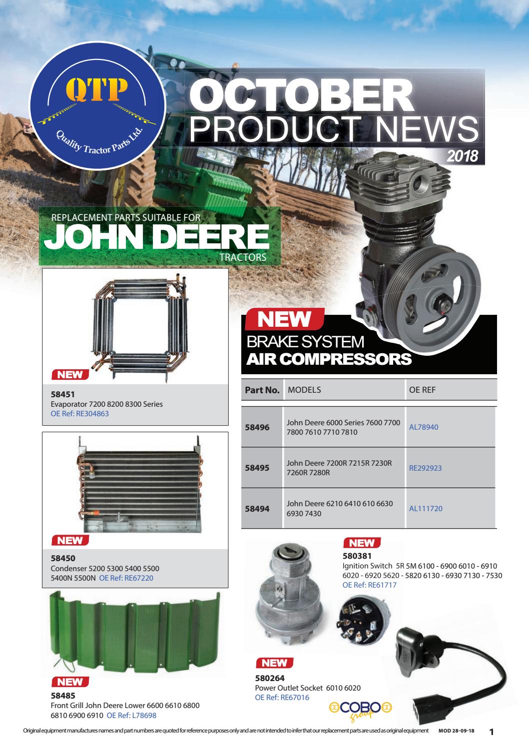 QTP October Product News by Quality Tractor Parts - Issuu