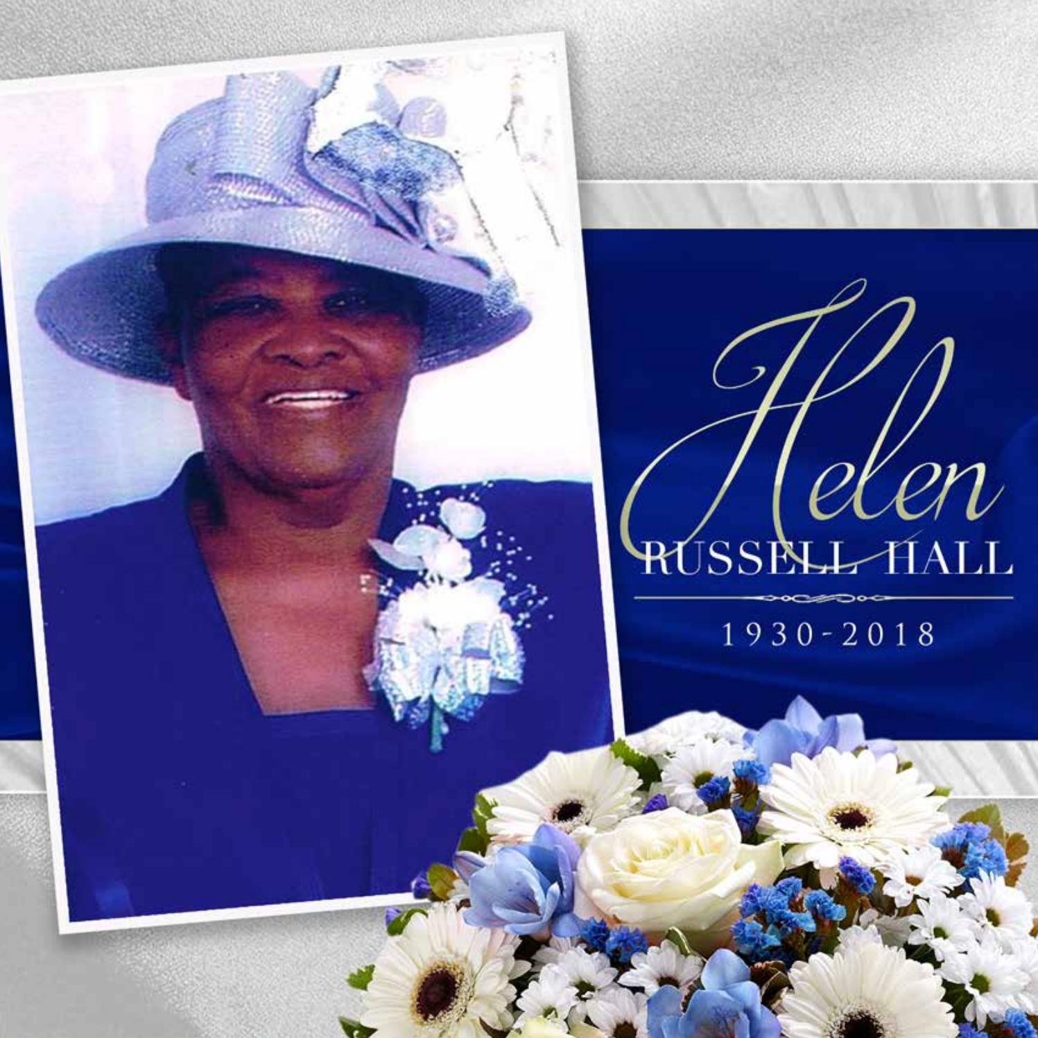 Helen Hall Memory Book Proof by Print Works at The Huyler Group - Issuu