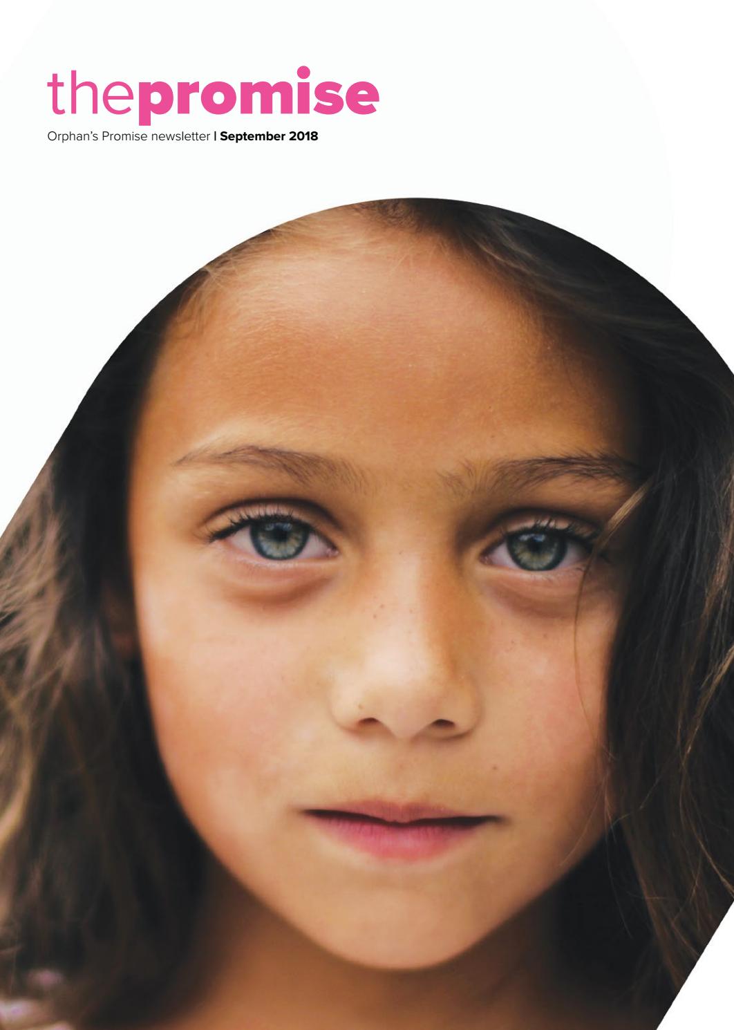 The Promise | September 2018 by Orphan's Promise - Issuu