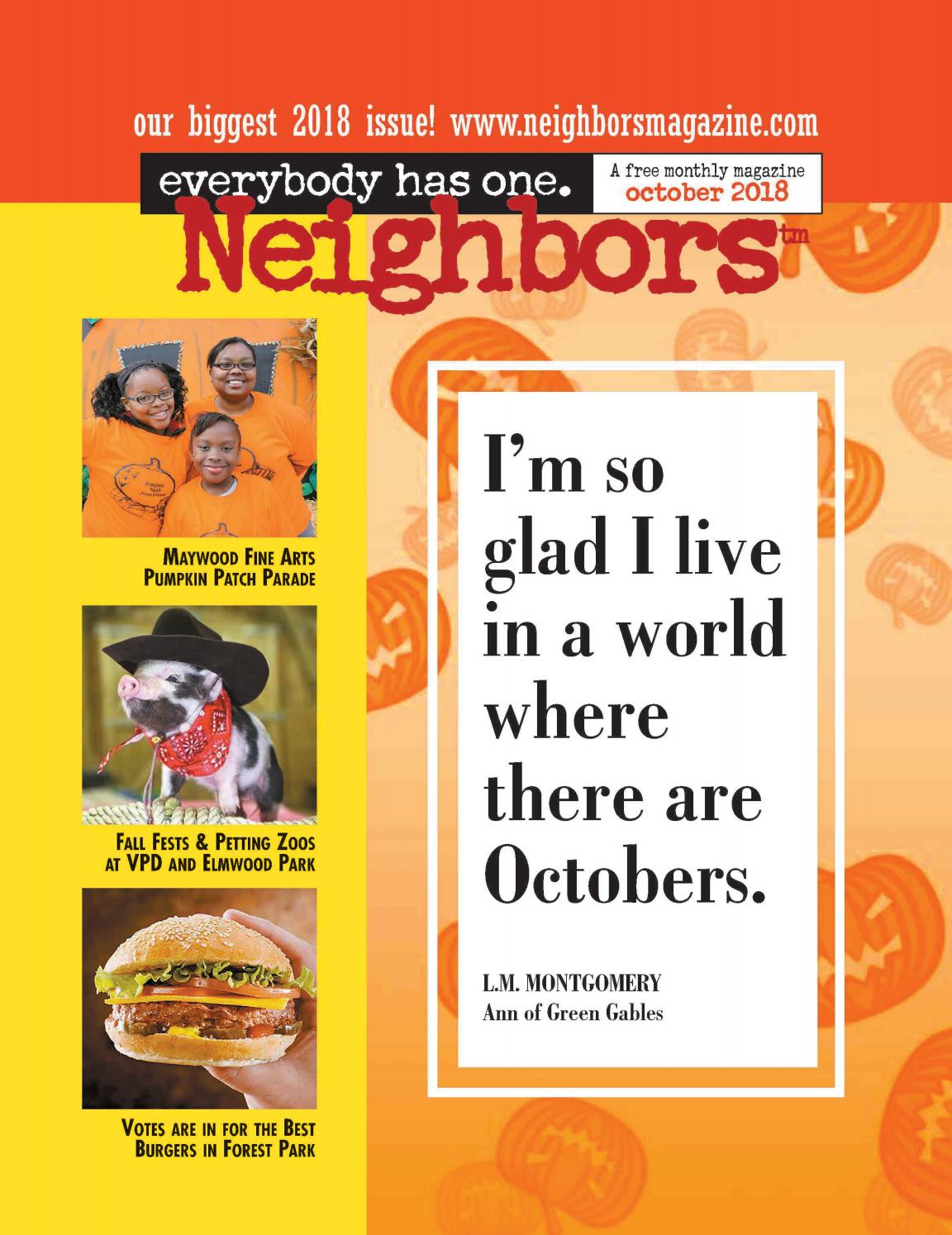 Neighbors Magazine October 2018 by tina valentino - Issuu
