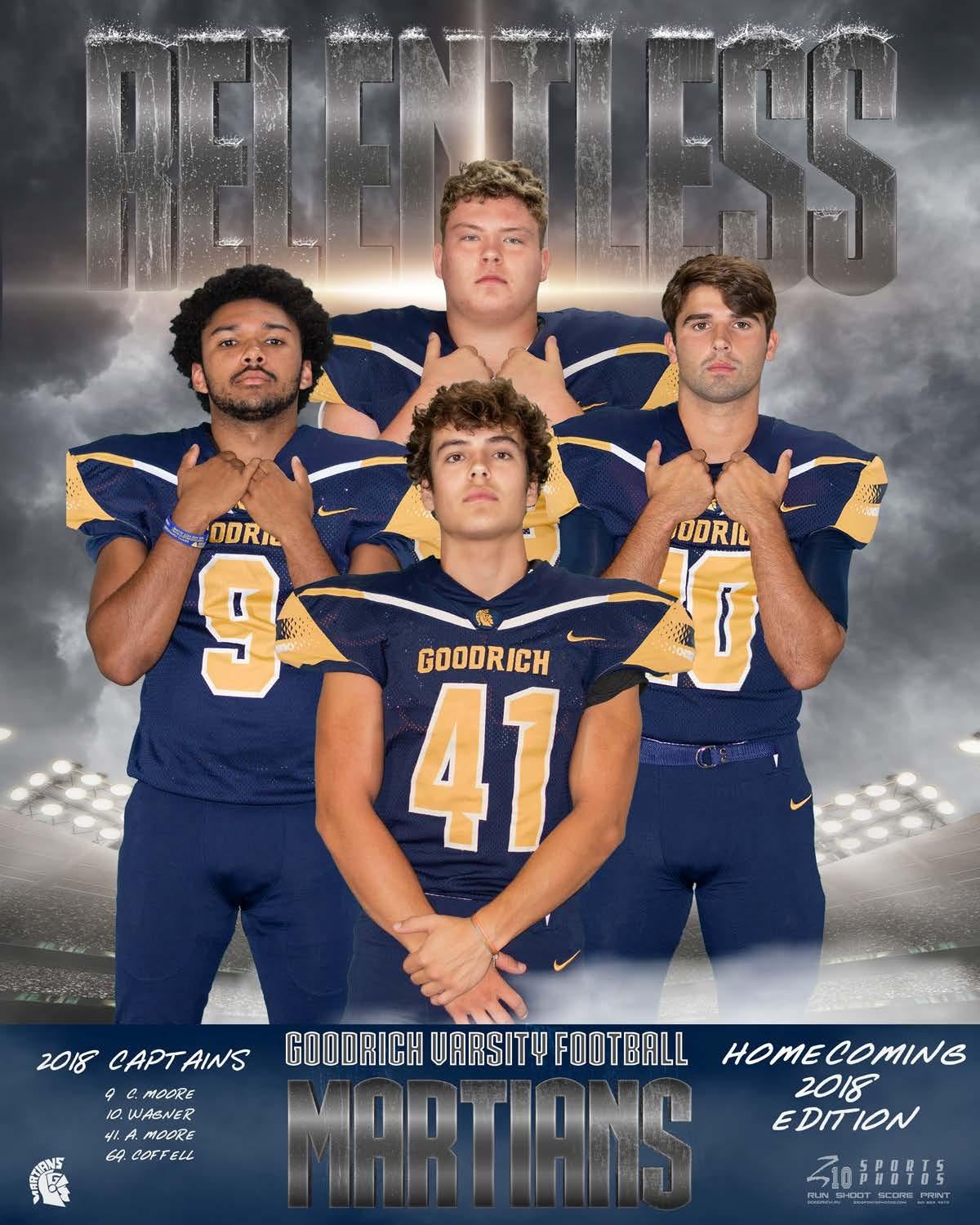 2018 Goodrich Football Program by Z10 Sports Photos - Issuu