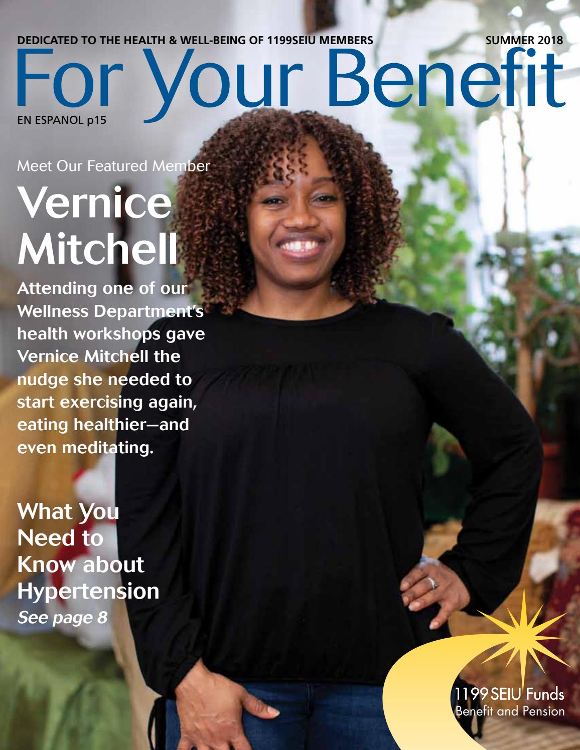 For Your Benefit Magazine — Greater New York — Summer 2018 by 1199SEIU ...