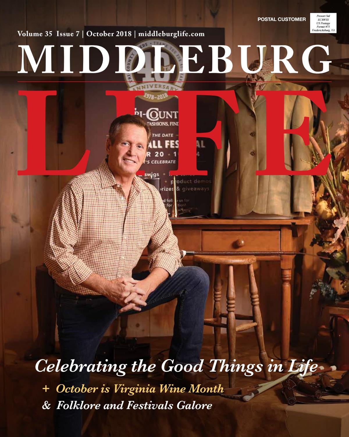 Middleburg Life | October 2018 by Middleburg Life - Issuu