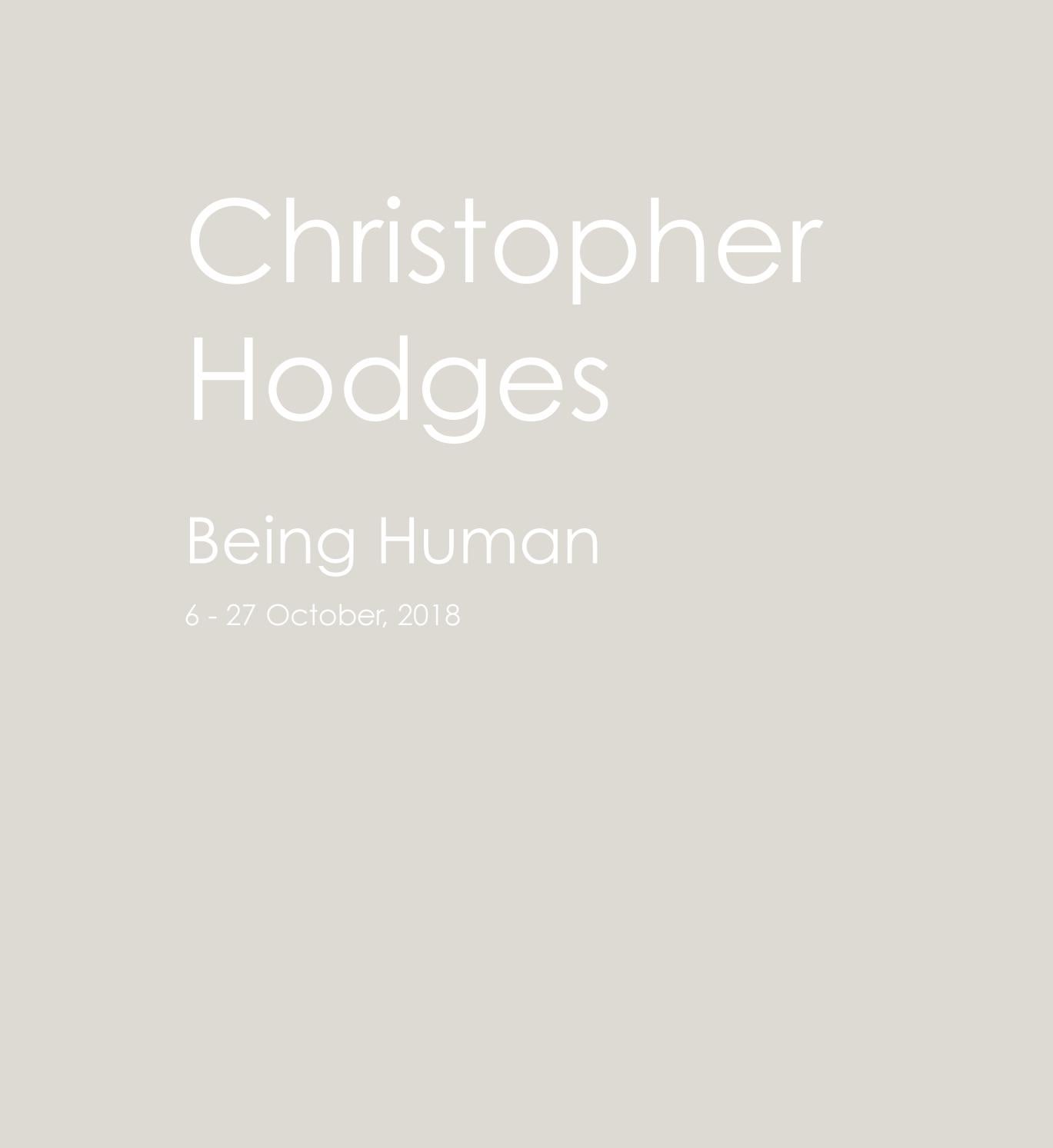 Christopher Hodges - Being Human by Utopia Art Sydney - Issuu
