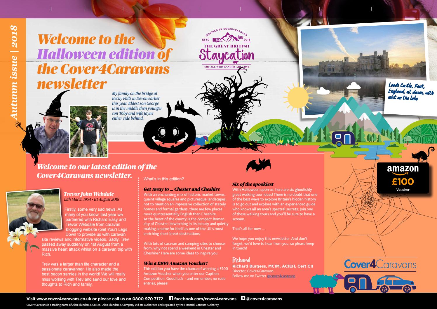 Cover4Caravans Halloween Newsletter by Speedie Consultants Limited - Issuu