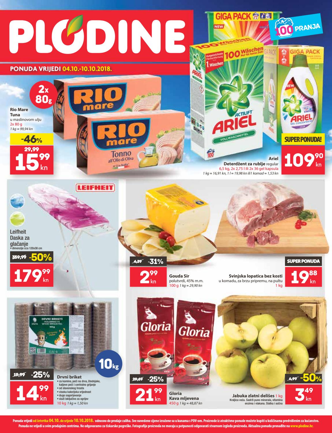 Plodine katalog supermarket od 04.-10.10.2018. by Catalog.hr - Issuu