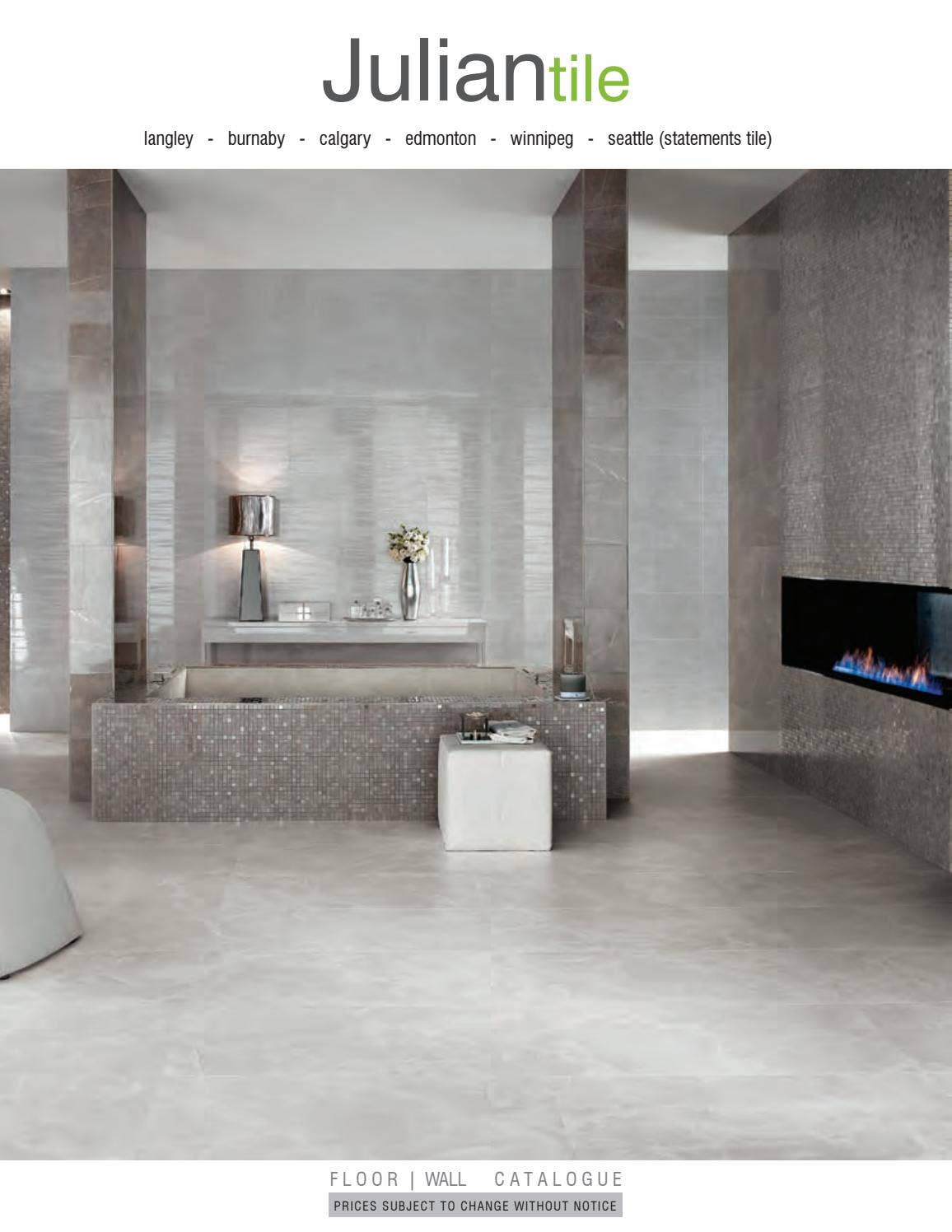 Floor wall tile july 2015 by Julian Tile - Issuu