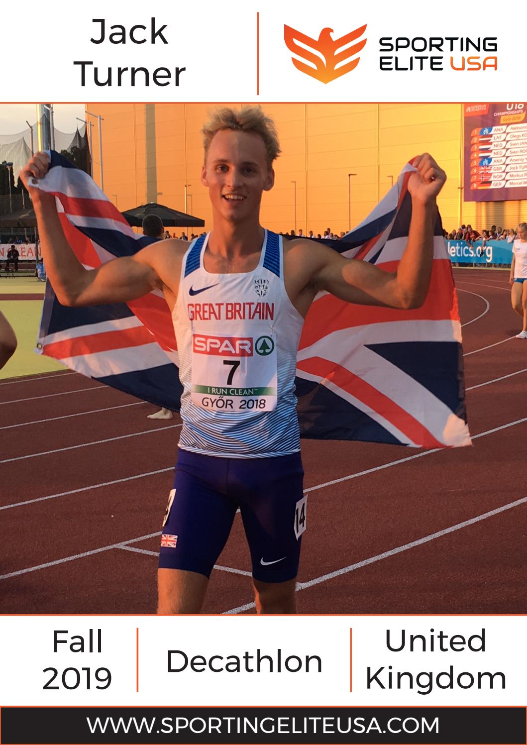 Jack Turner Sporting CV by Sporting Elite USA - Issuu