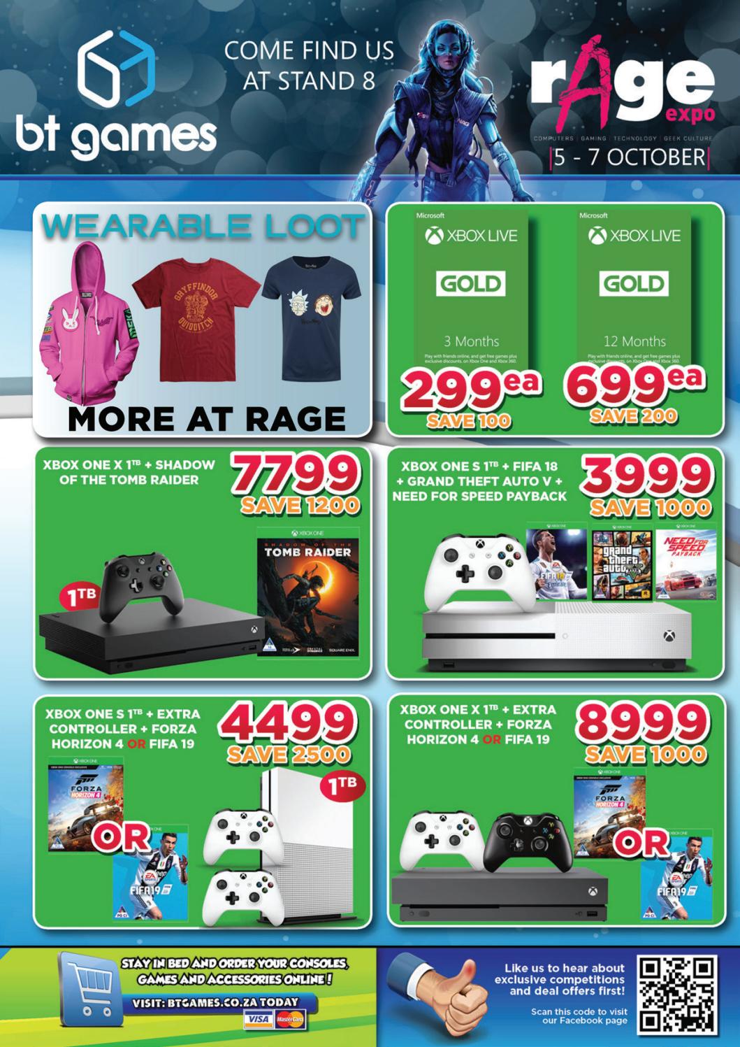 BT Games rAge 2018 deal offers by BT Games - Issuu