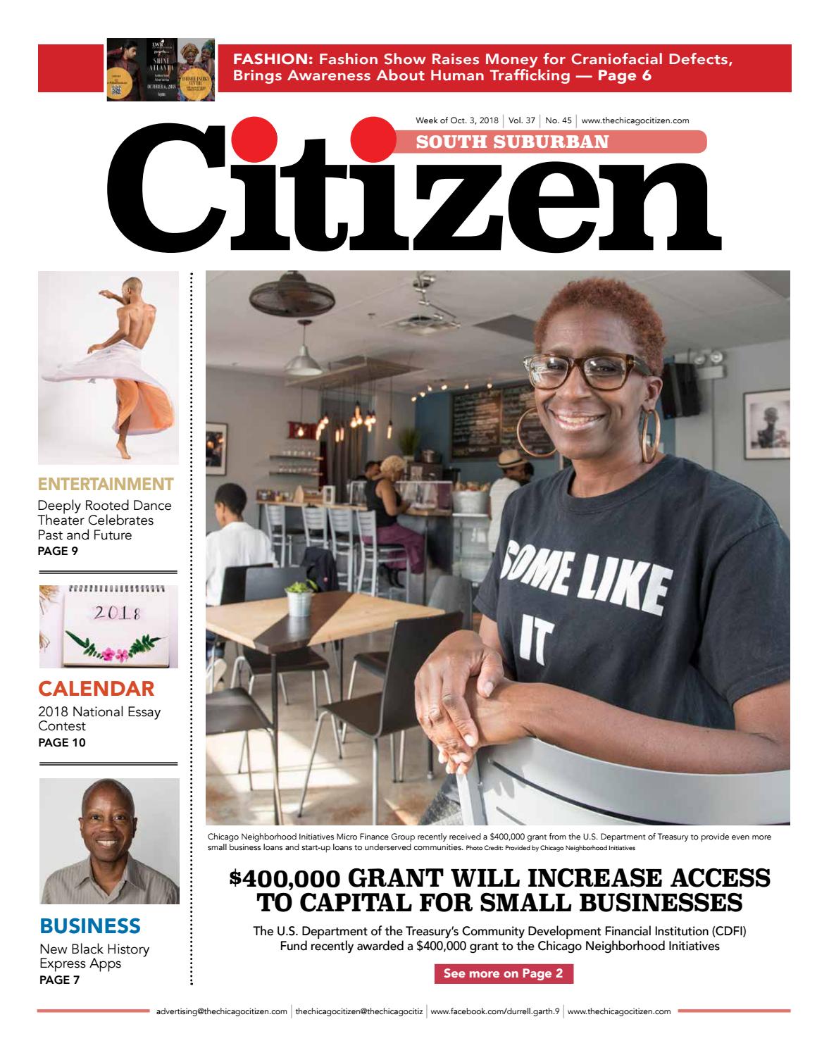 South Suburban Citizen 10-3-2018 by CITIZEN NEWSPAPERS - Issuu
