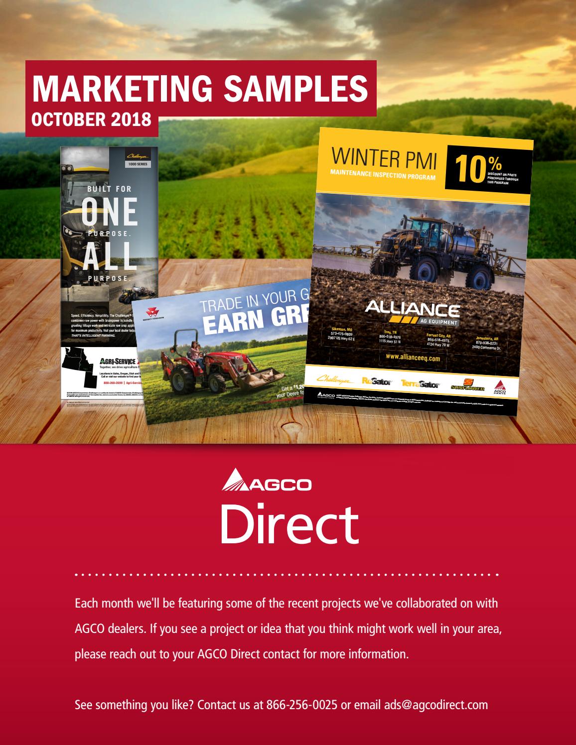 October Lookbook by AGCO Direct - Issuu