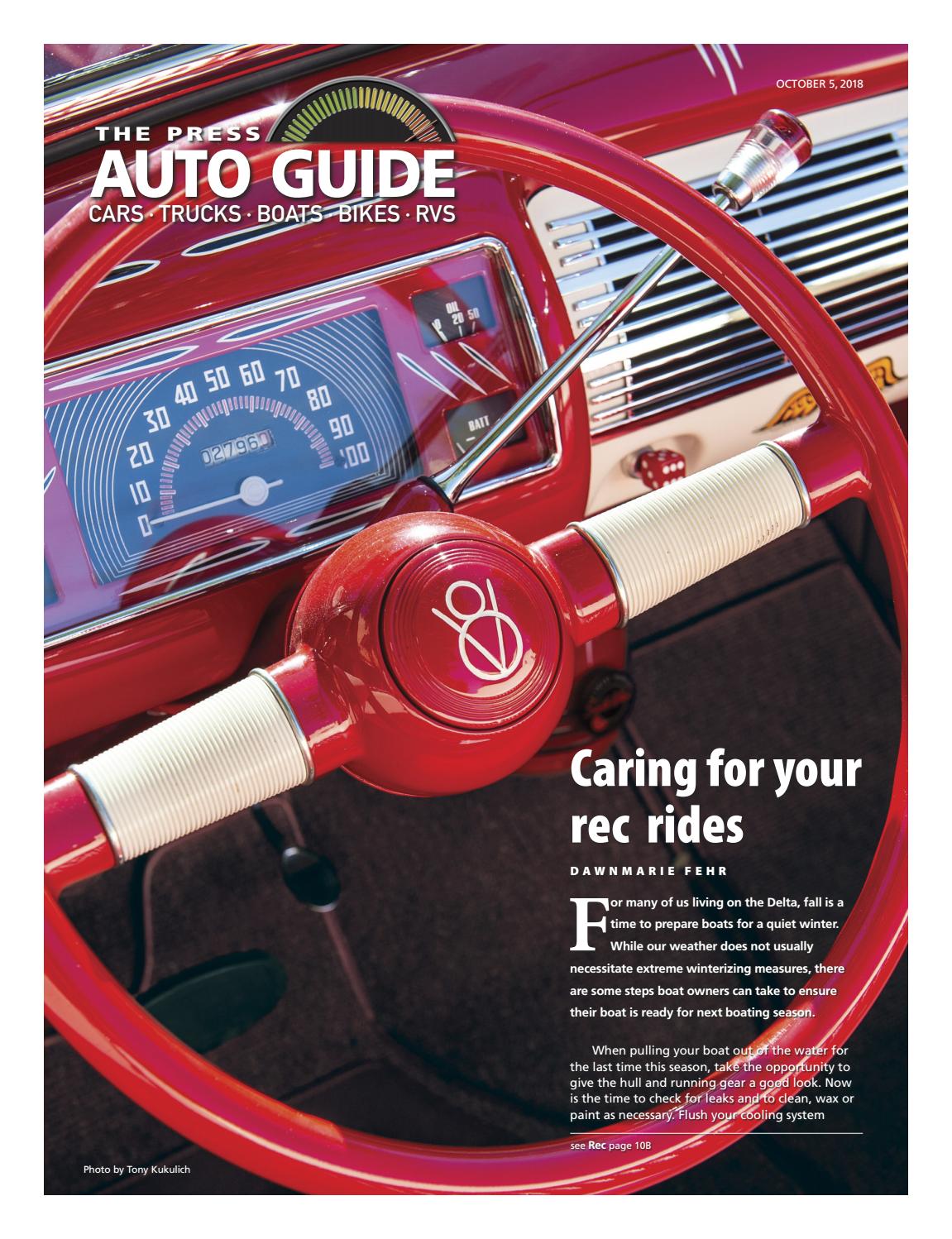 Auto Guide Fall 10.05.18 by Brentwood Press & Publishing - Issuu