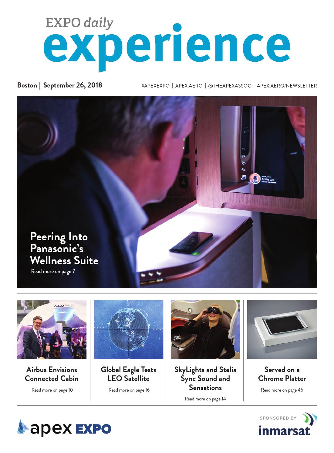 APEX EXPO Daily Experience 2018 – Day Two by Spafax - Issuu