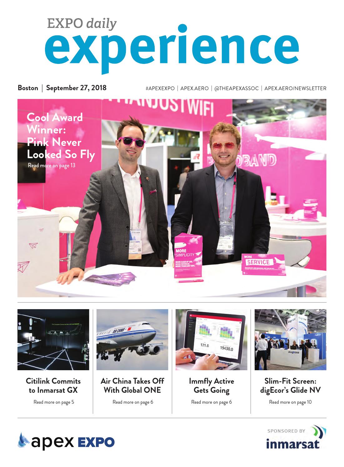 APEX EXPO Daily Experience 2018 – Day Three by Spafax - Issuu