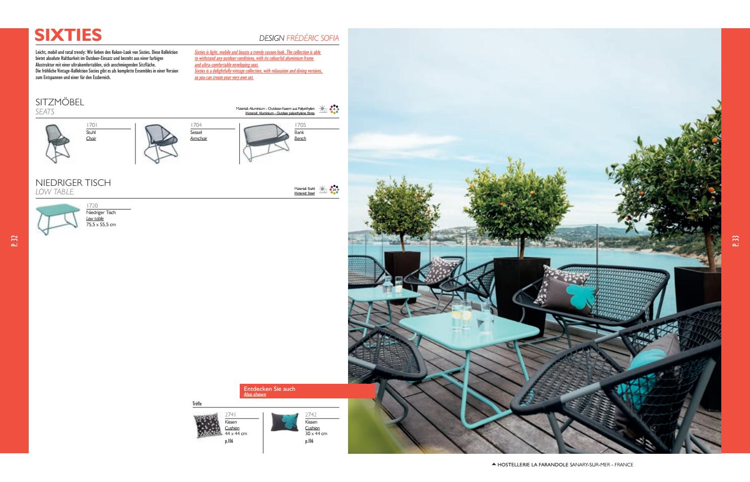 Fermob - Catalogue contract 2018 DE-UK by Fermob - Issuu