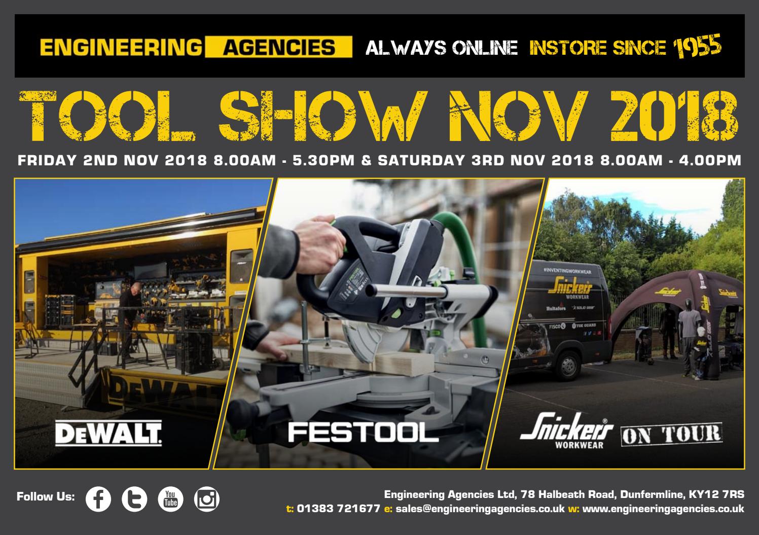 November Tool Show 2018 by Engineering Agencies - Issuu