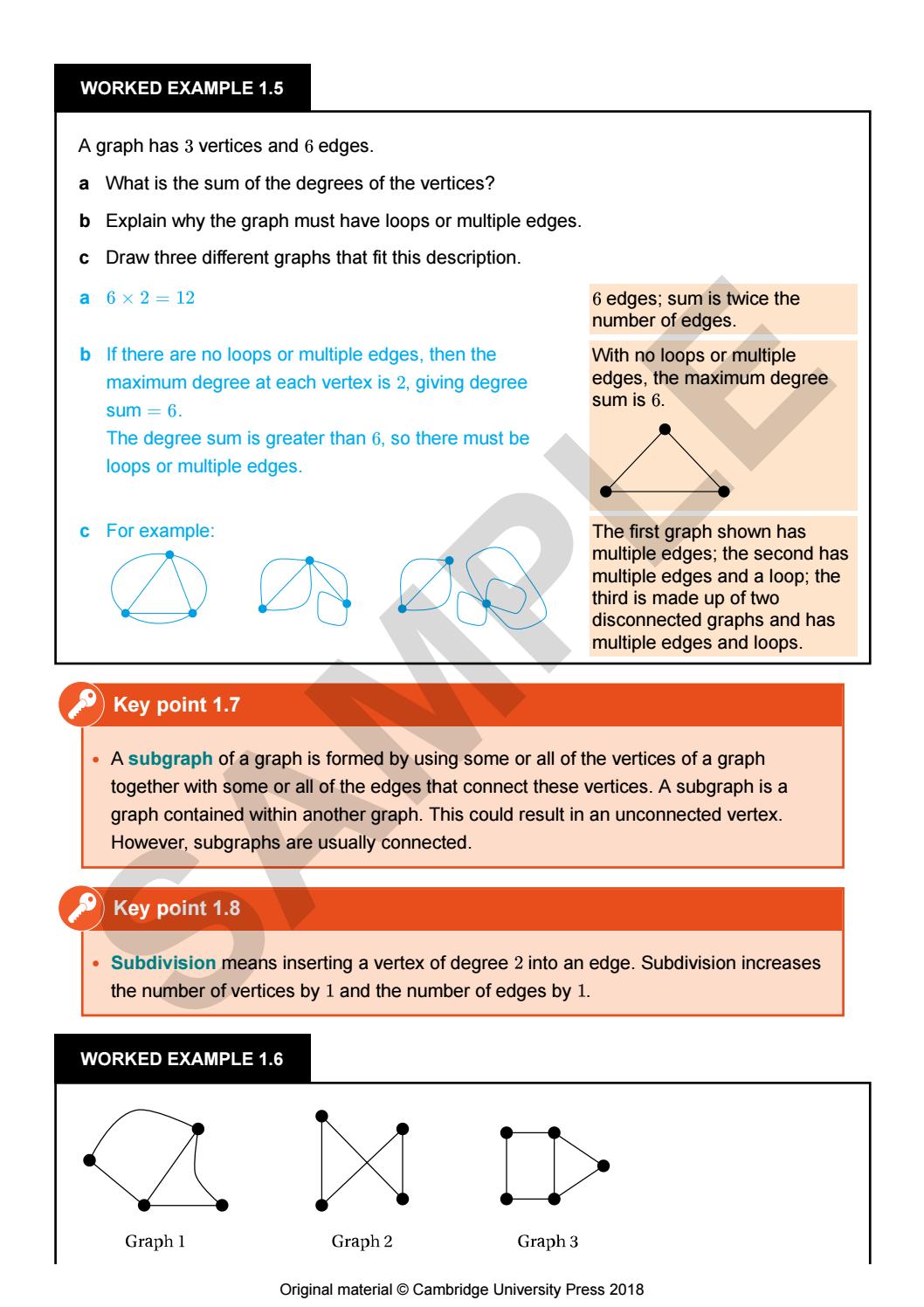 AQA Further Maths Discrete Sample by Cambridge University Press ...
