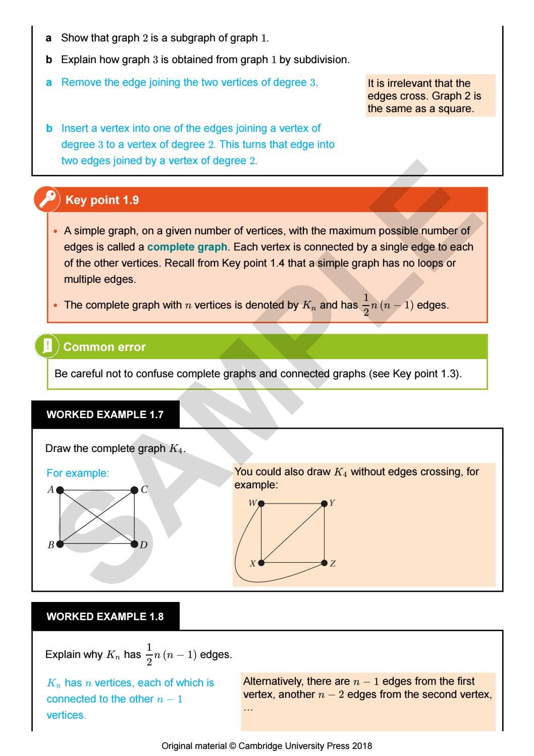 AQA Further Maths Discrete Sample by Cambridge International Education ...