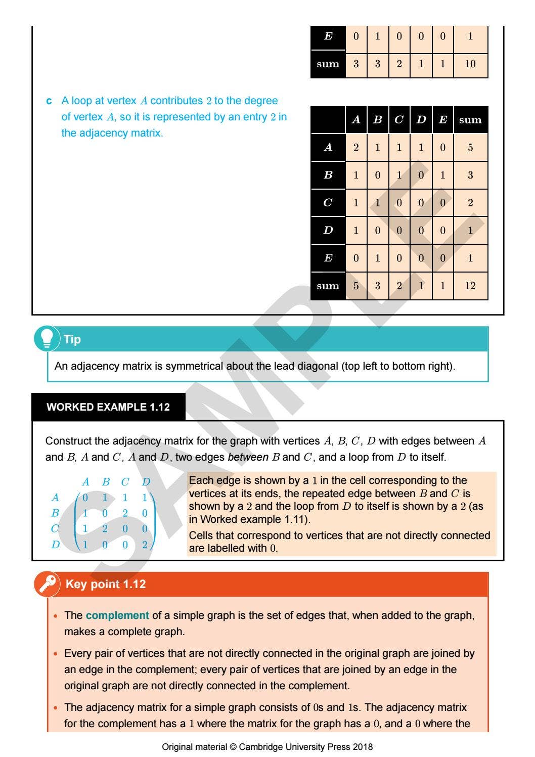 AQA Further Maths Discrete Sample by Cambridge International Education ...