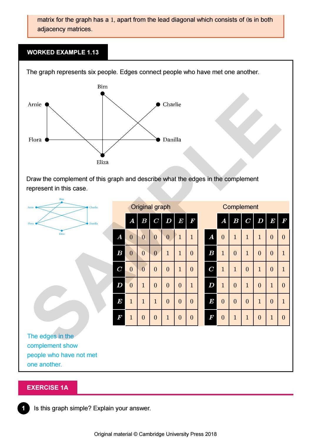 AQA Further Maths Discrete Sample by Cambridge International Education ...