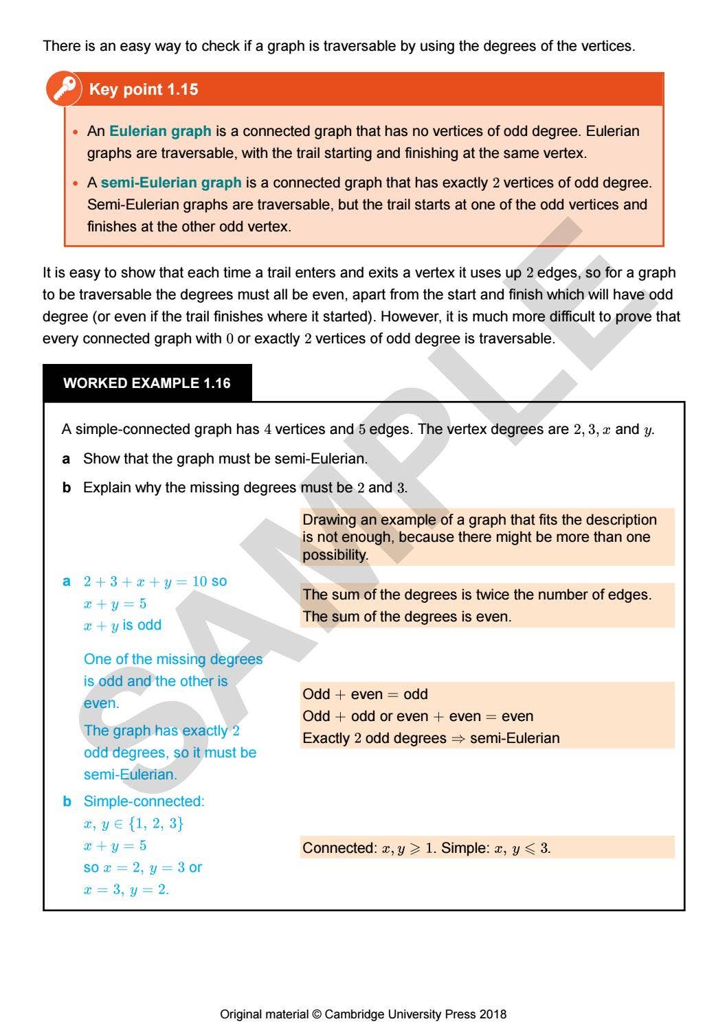 AQA Further Maths Discrete Sample by Cambridge International Education ...