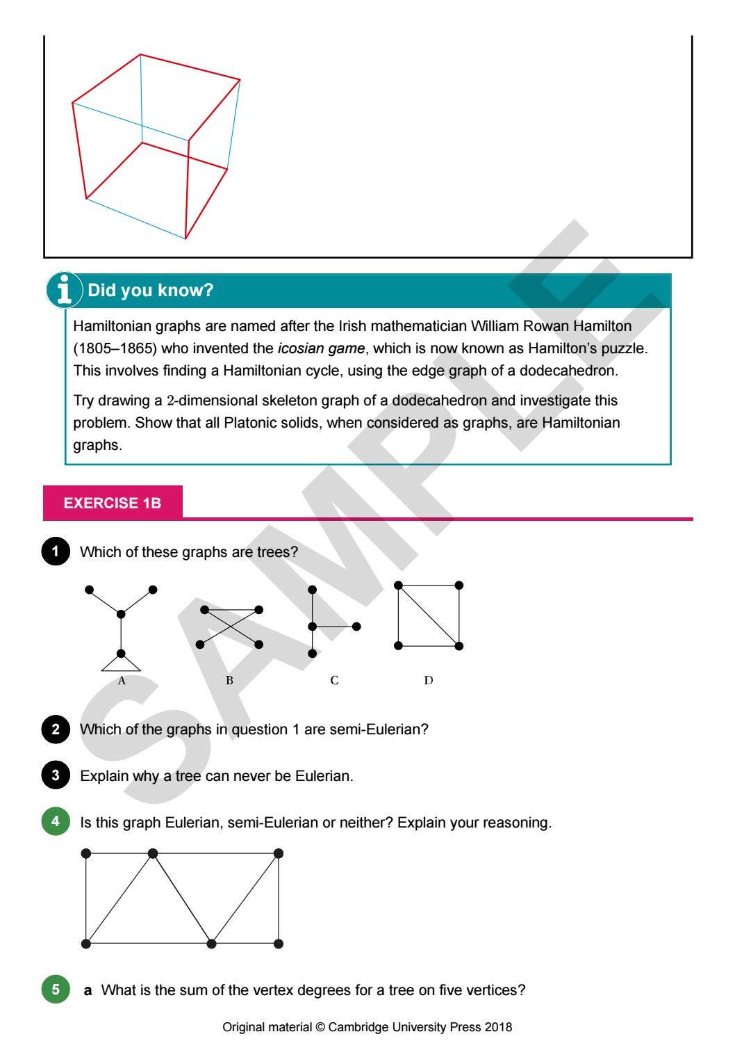 AQA Further Maths Discrete Sample by Cambridge International Education ...