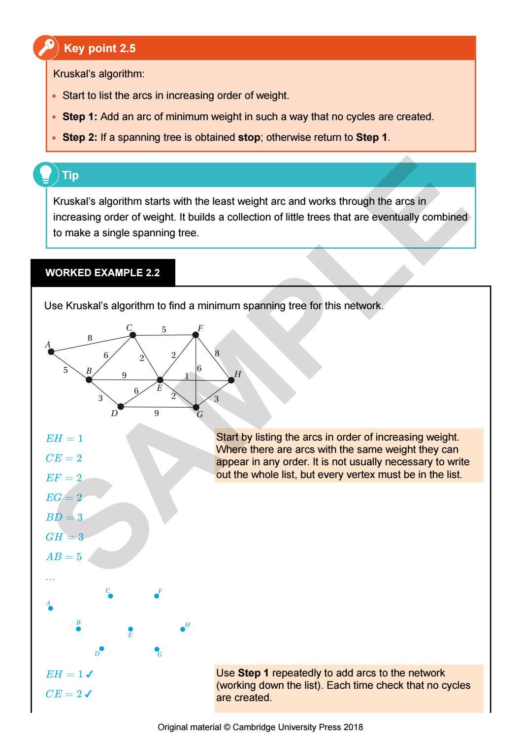 AQA Further Maths Discrete Sample by Cambridge International Education ...