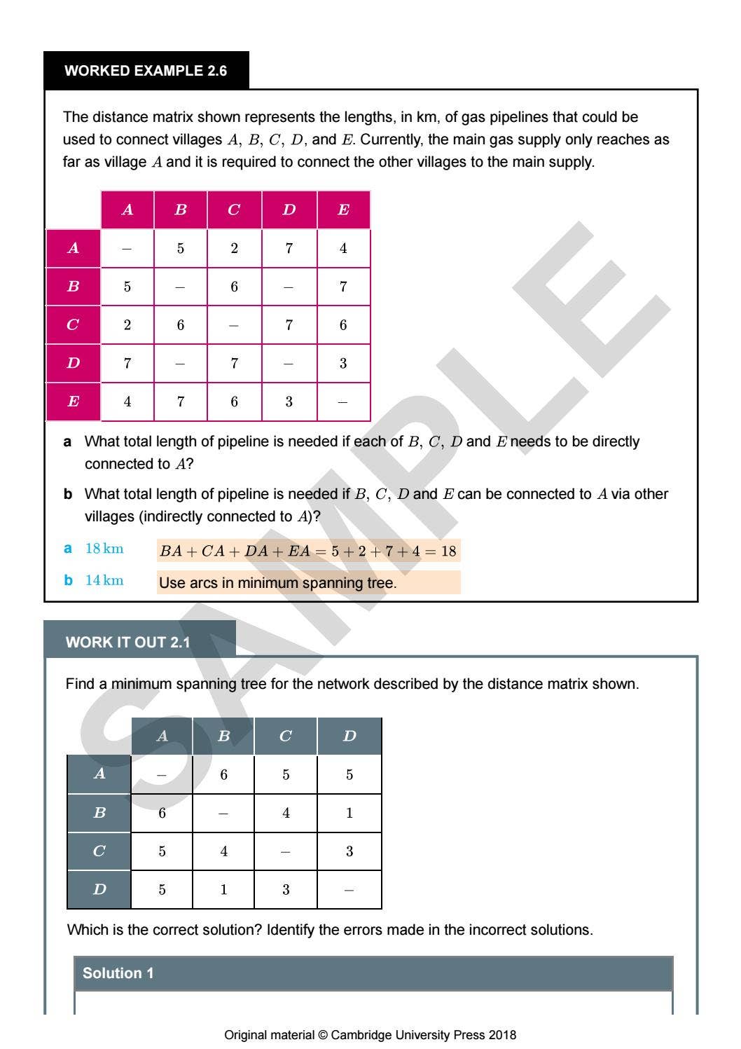 AQA Further Maths Discrete Sample by Cambridge International Education ...