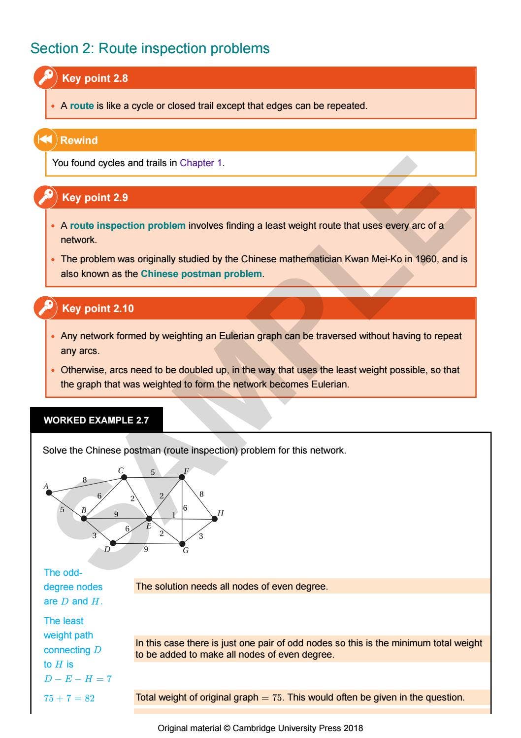 AQA Further Maths Discrete Sample by Cambridge International Education ...