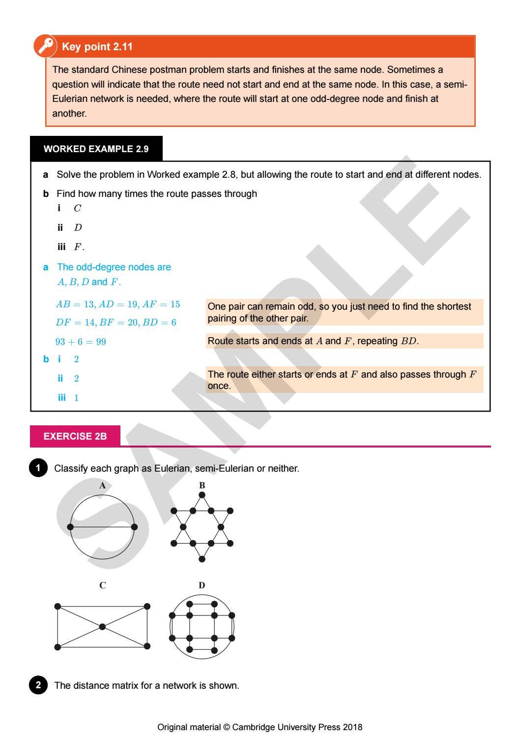 AQA Further Maths Discrete Sample by Cambridge International Education ...