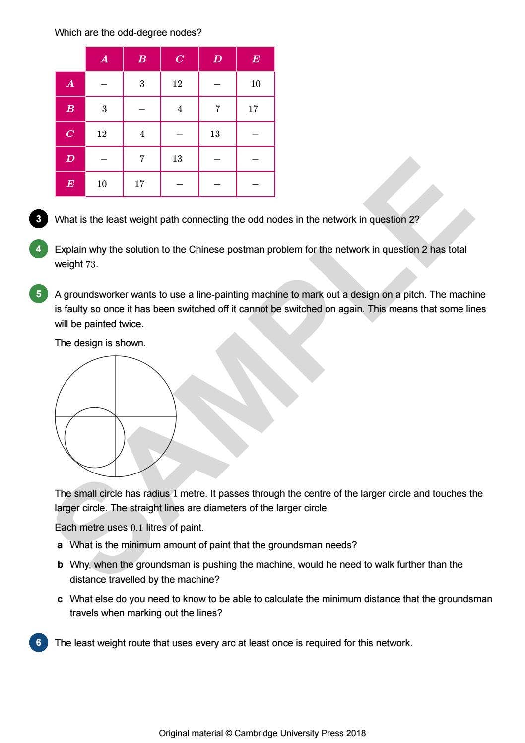 AQA Further Maths Discrete Sample by Cambridge International Education ...