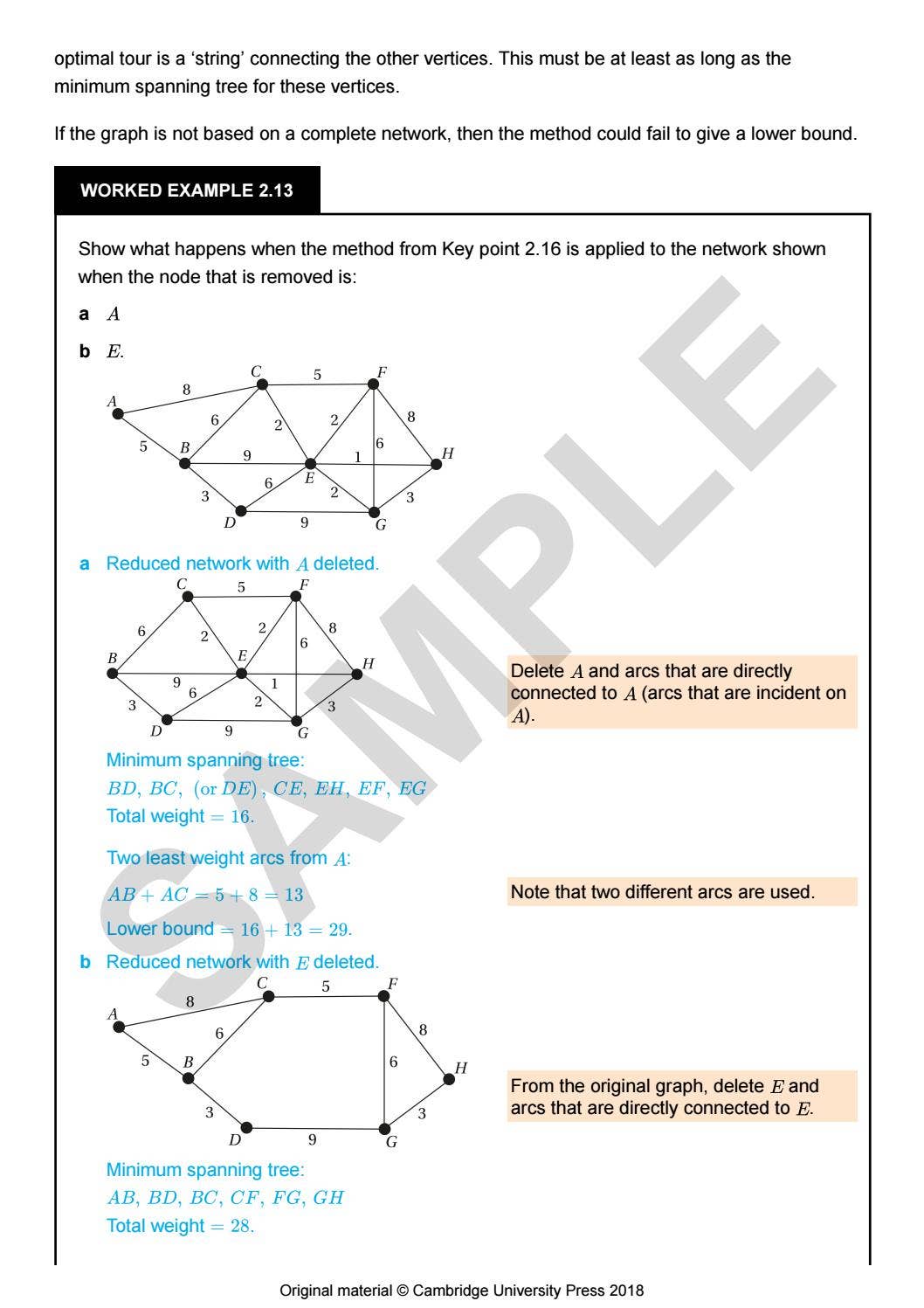 AQA Further Maths Discrete Sample by Cambridge International Education ...