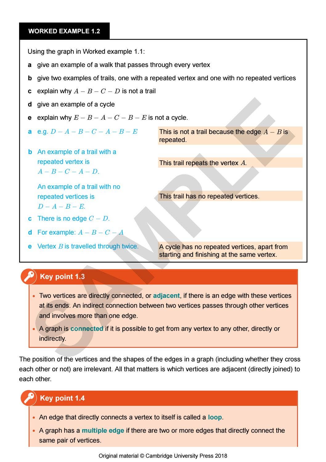 AQA Further Maths Discrete Sample by Cambridge International Education ...