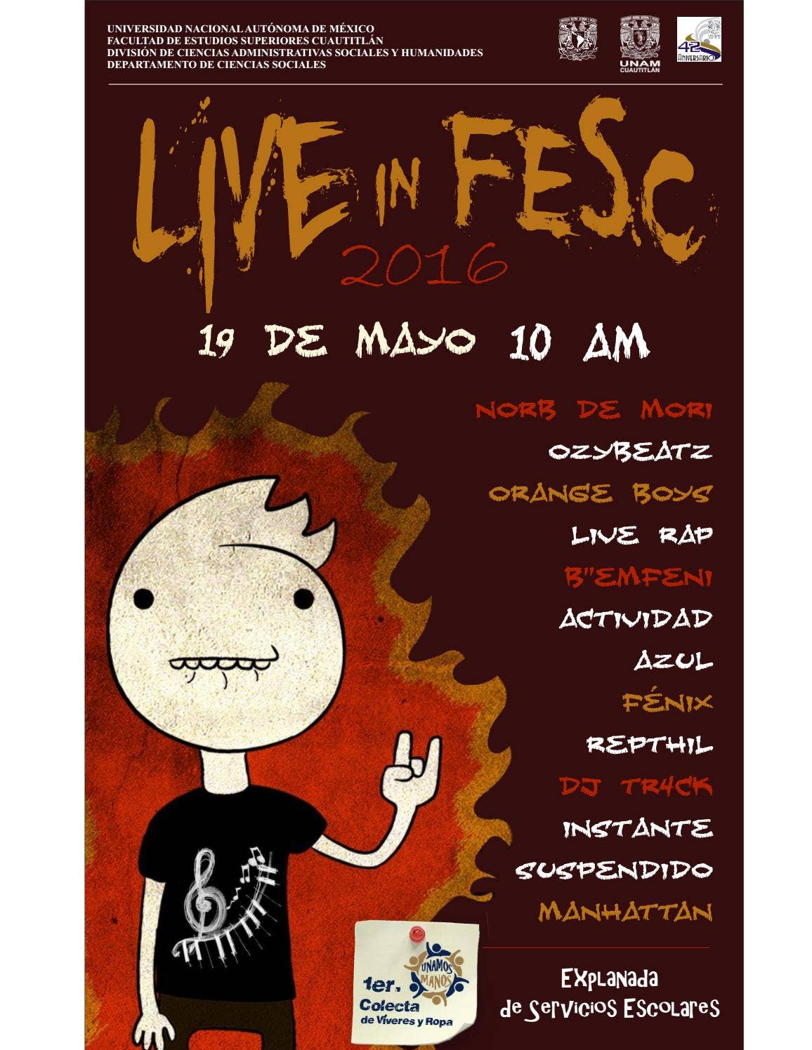 UNAM FESC / cartel 5 by Joaquín Sandoval Contreras - Issuu